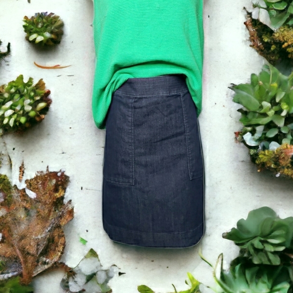 Made with love Loft | Skirts | Made And Loved Loft Denim Big Pocket ...